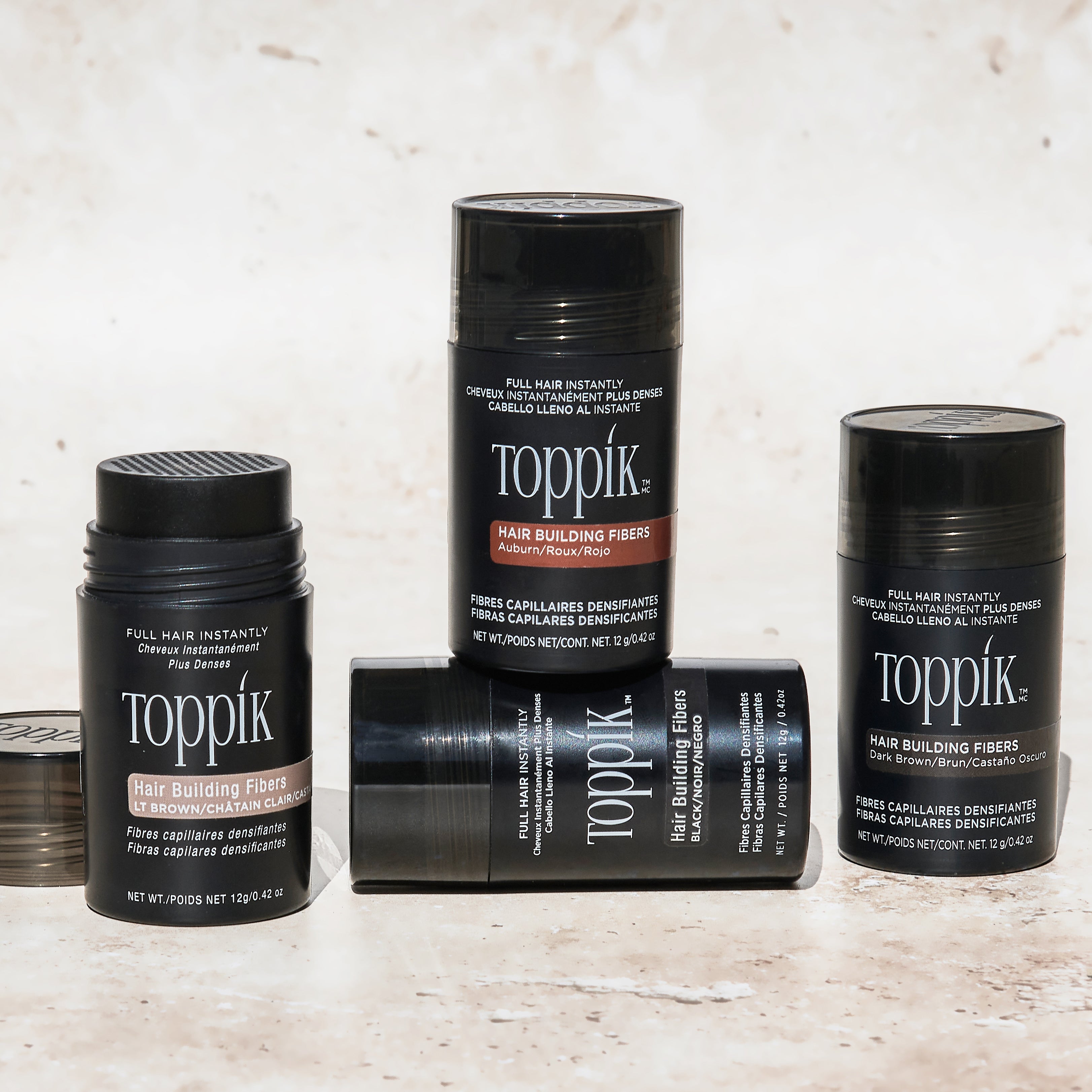 Toppik Hair Building Fibers - Keratin Fibers – Toppik.com