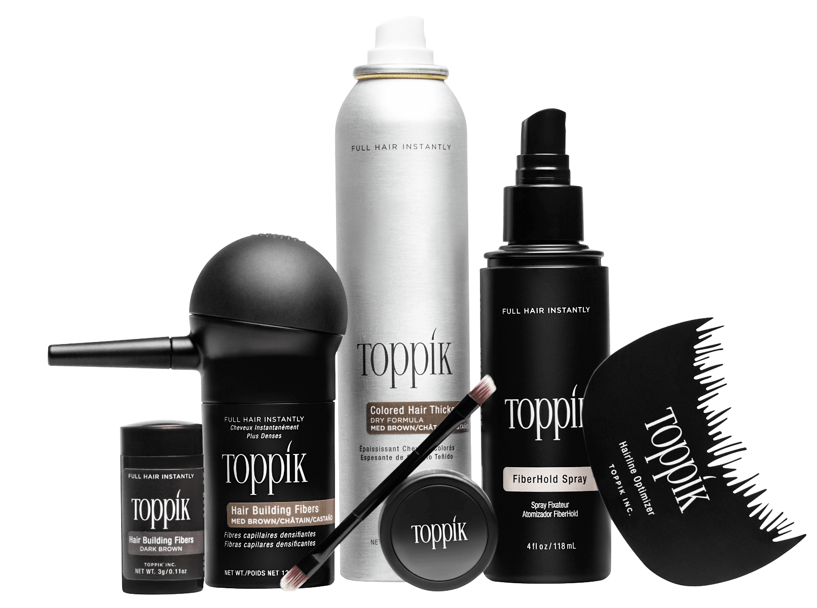 Toppik Hair Building Fibers and Thinning Hair Products